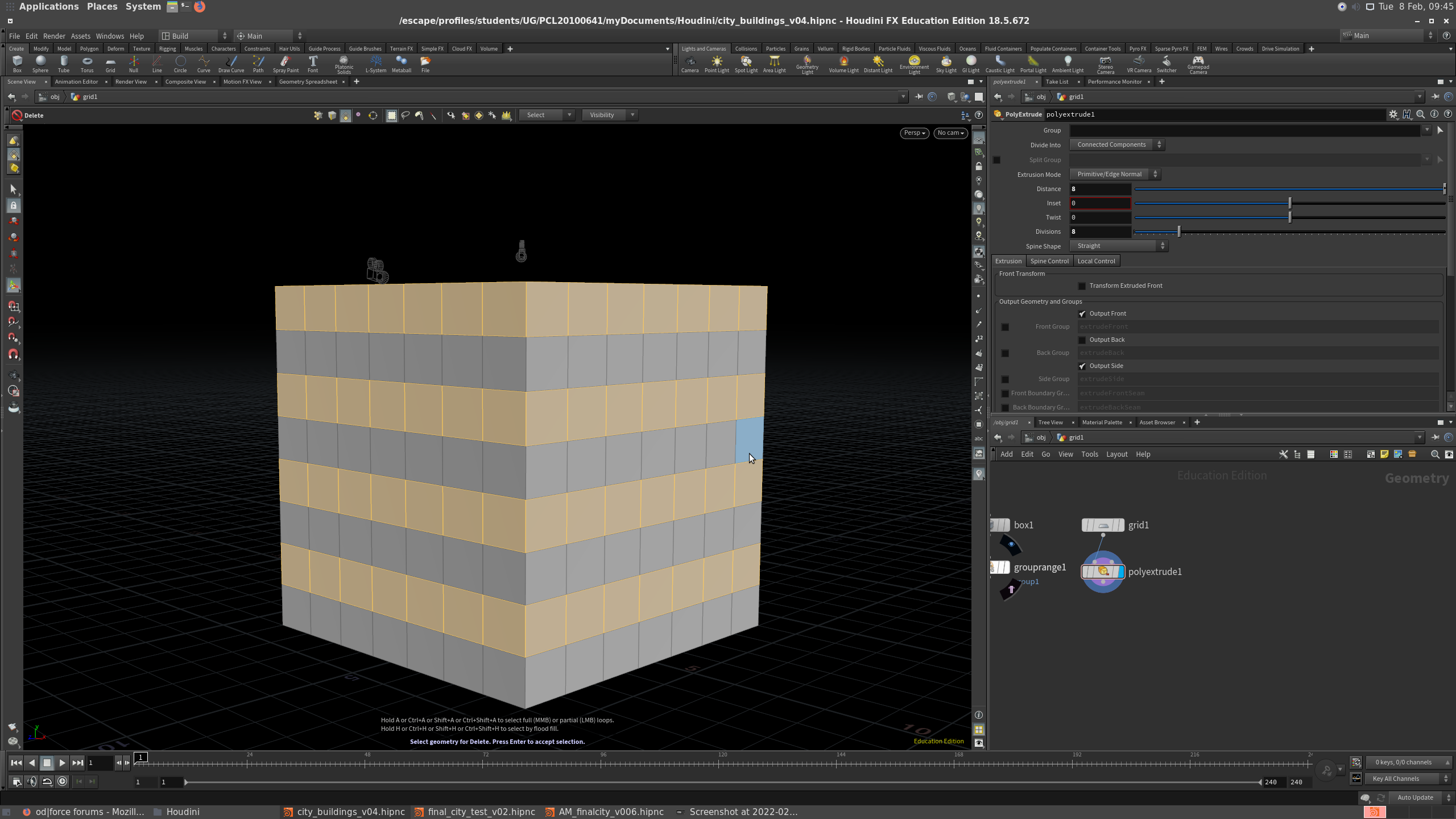 Select Every Other Horizontal Row General Houdini ions Od forum